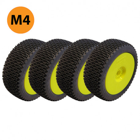 RAIN EVO M4 (SUPER SOFT) Train complet à coller - Donuts Racing